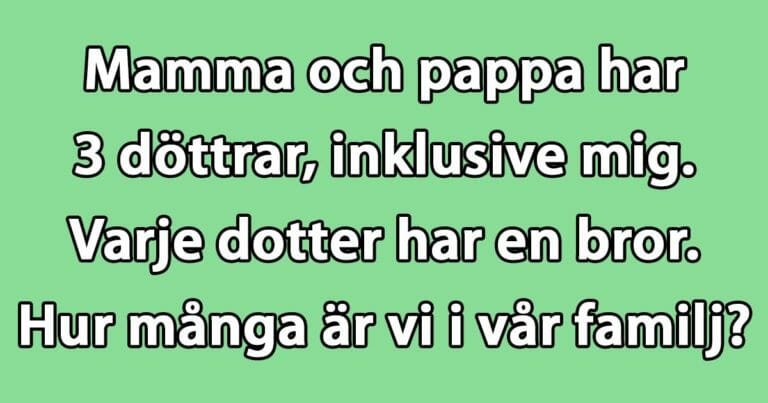 Kluriga utmaningen som många svarar helt fel på – men kan du lista ut ...