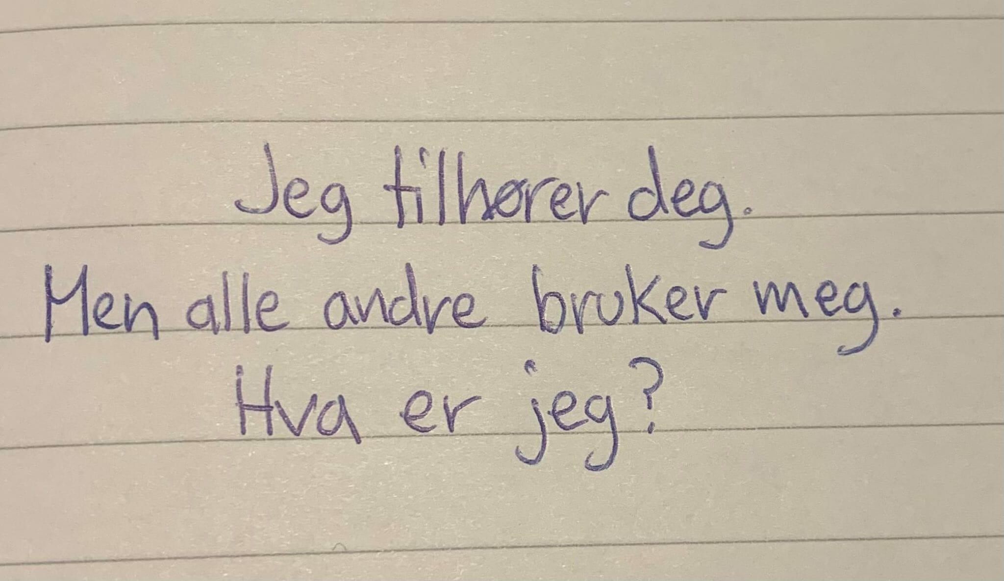 Kan du finne ut det riktige svaret på den vanskelige gåten – hva er jeg?